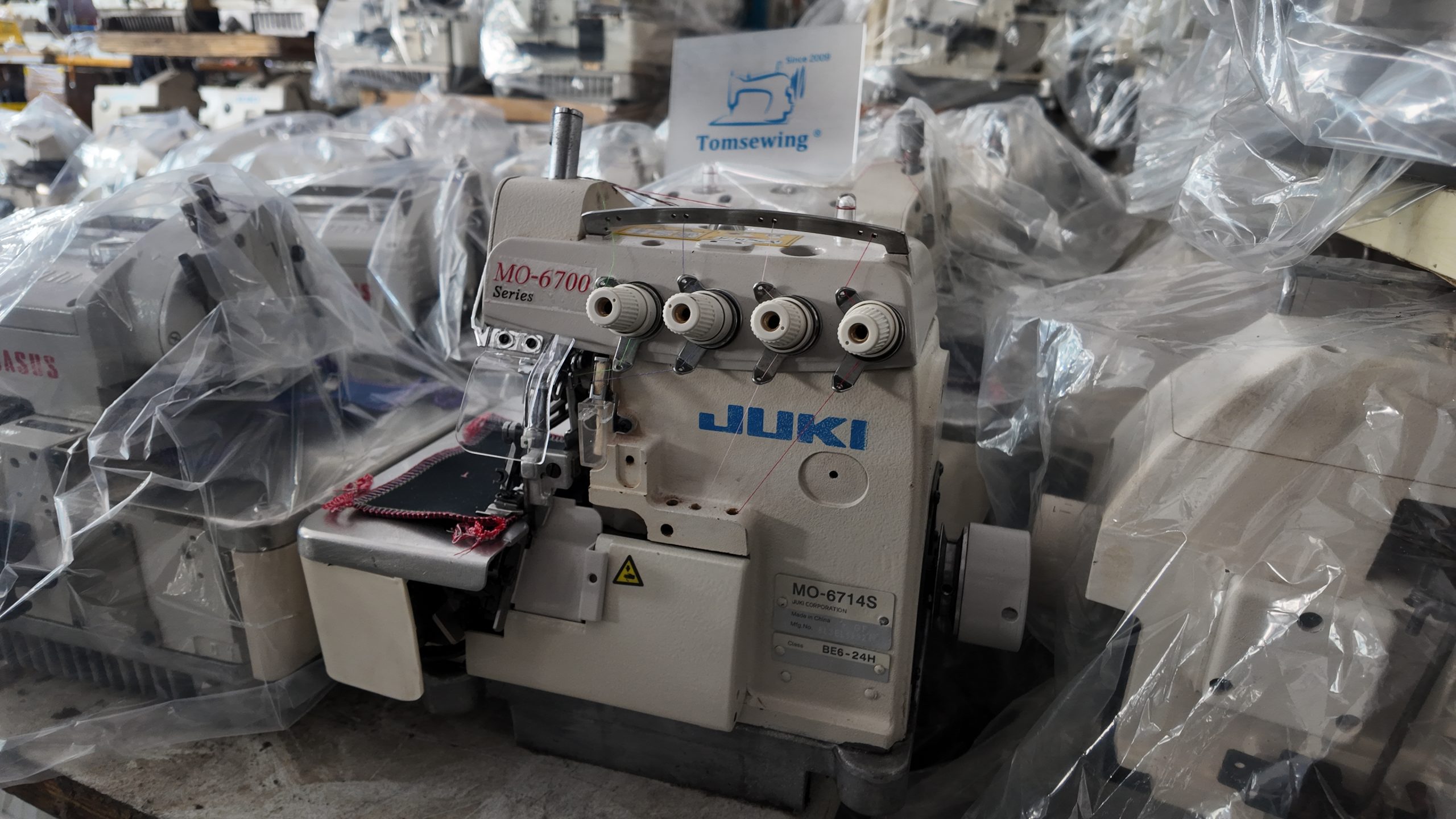 Juki DDL 9000B Used Sewing Machine for Sale to Tunisia Egypt - used ...