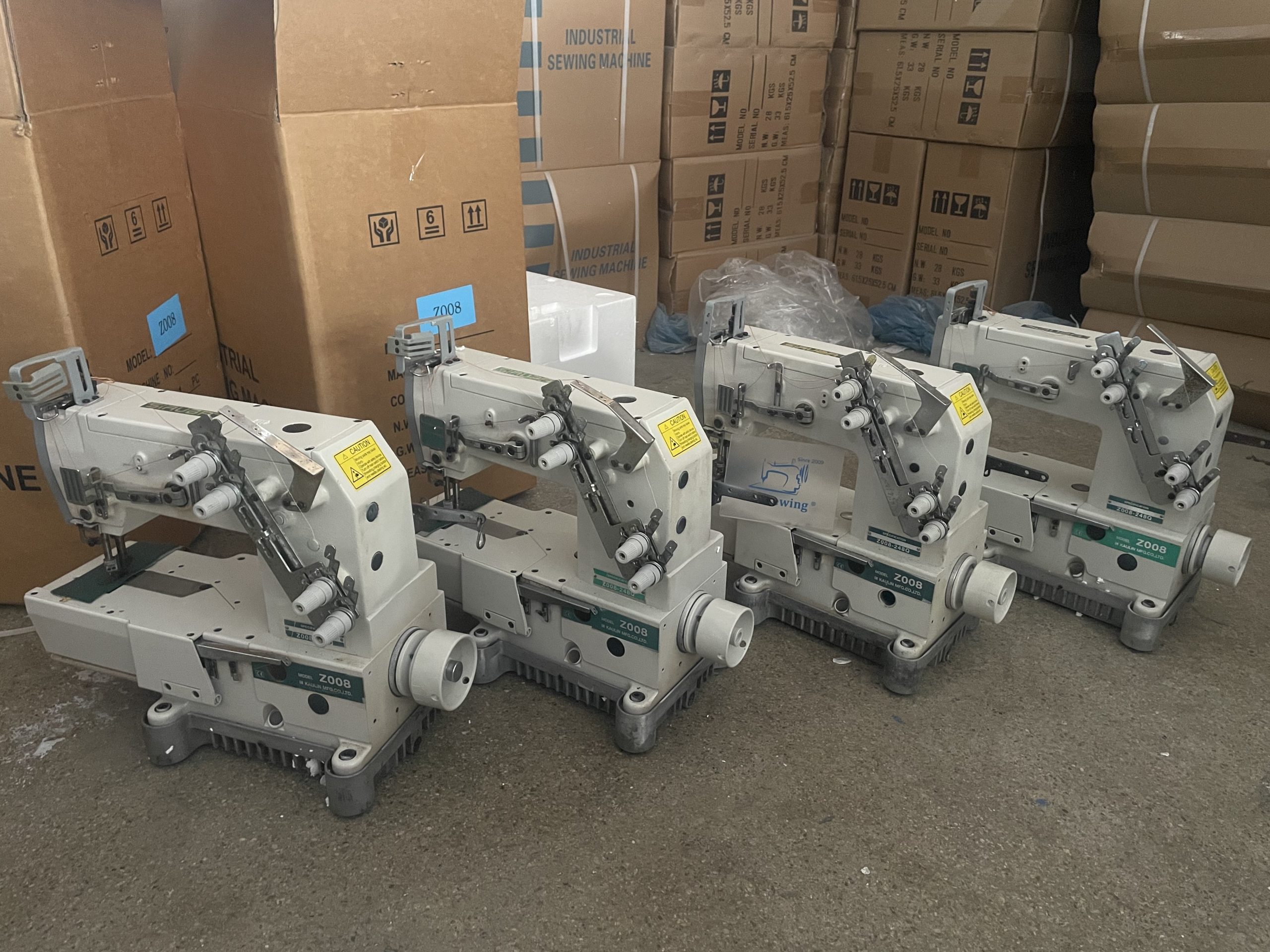 Picoting Machine Used Siruba Z008 Serviced by Tomsewing